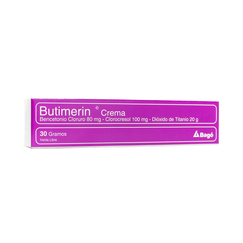BUTIMERIN CREMA CAJA 30 G - Farmacia Pasteur - Pasteur