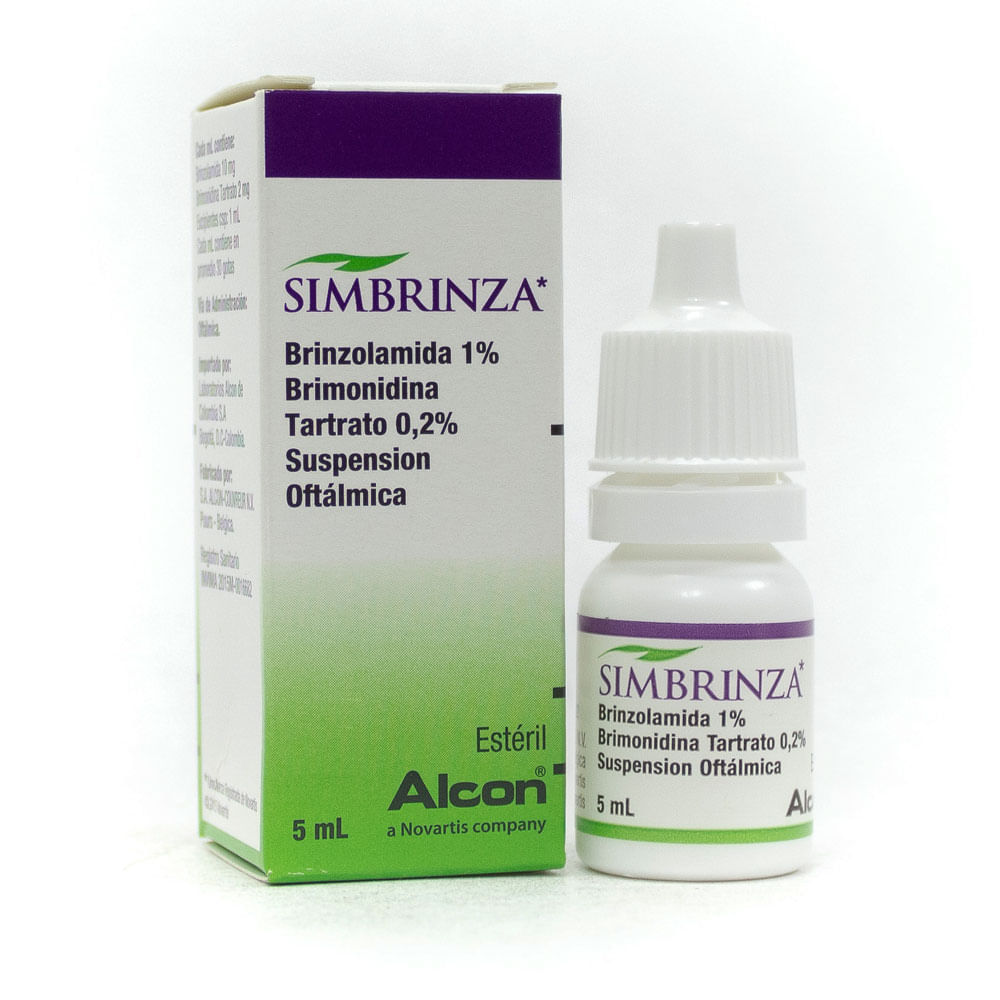 SIMBRINZA GOTAS OFTALMICAS FRASCO 5 ML - Farmacia Pasteur - Pasteur
