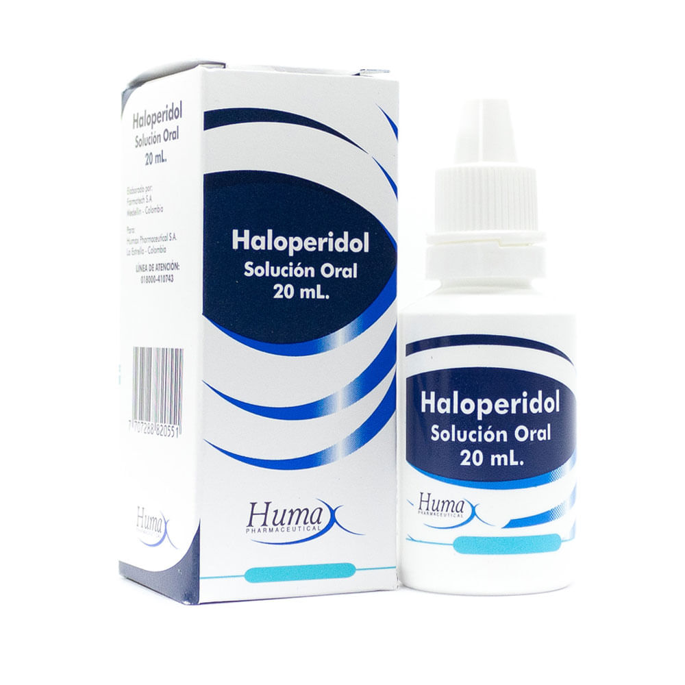 HALOPERIDOL HUMAX GOTAS CAJA 20 ML - Farmacia Pasteur - Pasteur