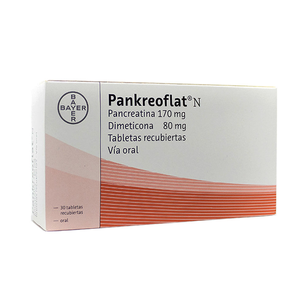PANKREOFLAT N TABLETAS - Farmacia Pasteur - Pasteur