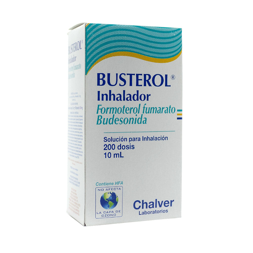 BUSTEROL INHALADOR CAJA 10 ML X 200 DOSIS - Farmacia Pasteur - Pasteur