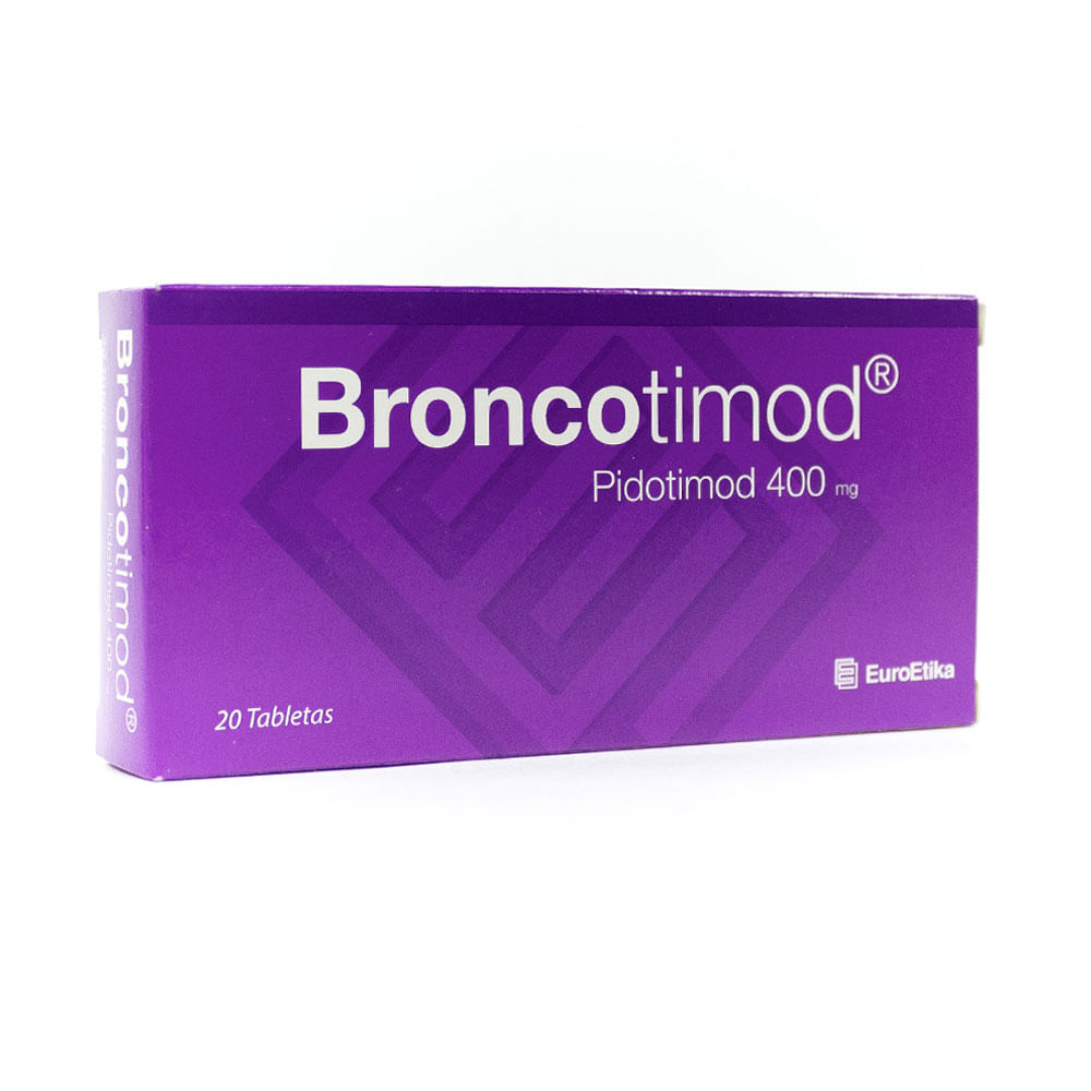 BRONCOTIMOD TABLETAS 400 MG - Farmacia Pasteur - Pasteur