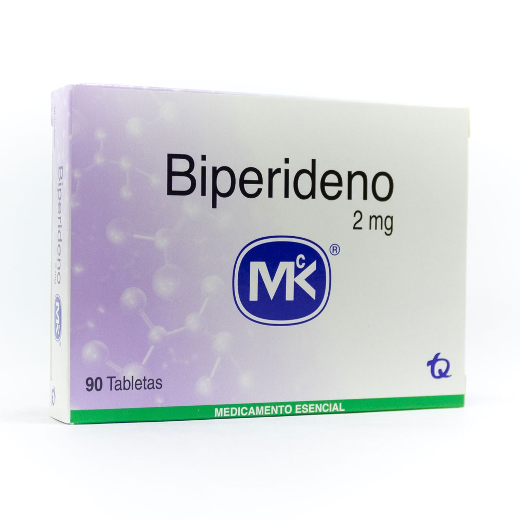 BIPERIDENO MK TABLETAS 2 MG - Farmacia Pasteur - Pasteur