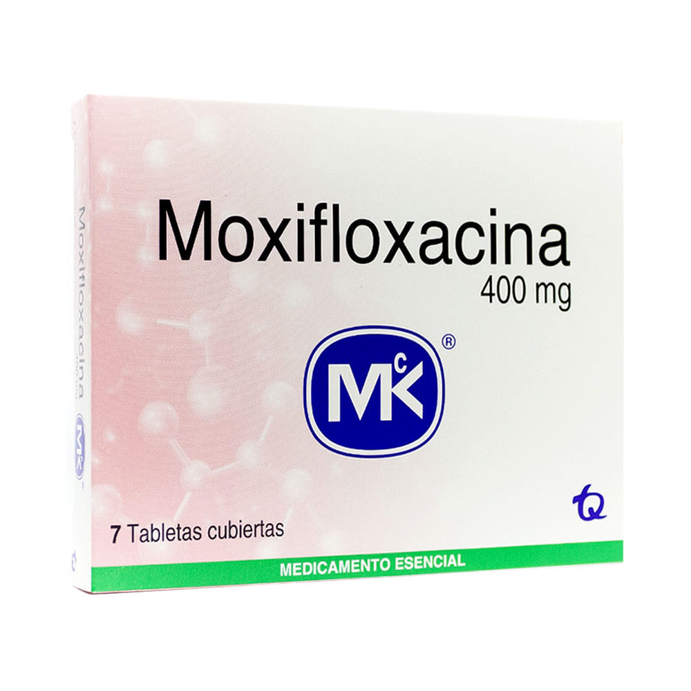 MOXIFLOXACINA MK TABLETAS 400 MG - Farmacia Pasteur - Pasteur