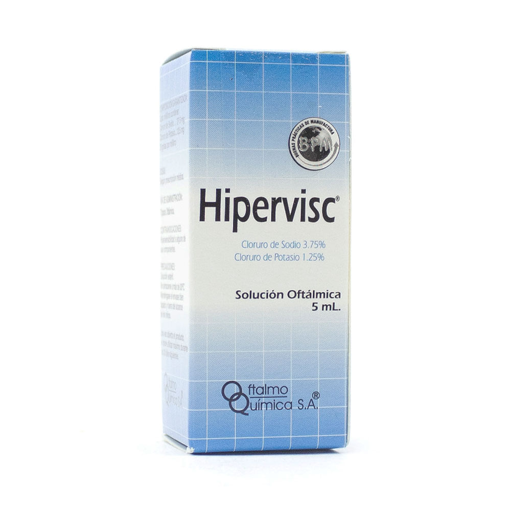 HIPERVISC GOTAS OFTALMICAS 5 ML - Farmacia Pasteur - Pasteur