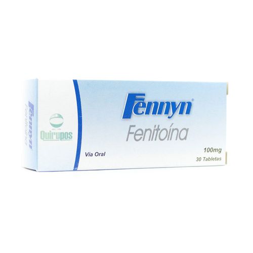 FENITOINA (FENNYN) TABLETAS 100 MG - Farmacia Pasteur - Pasteur