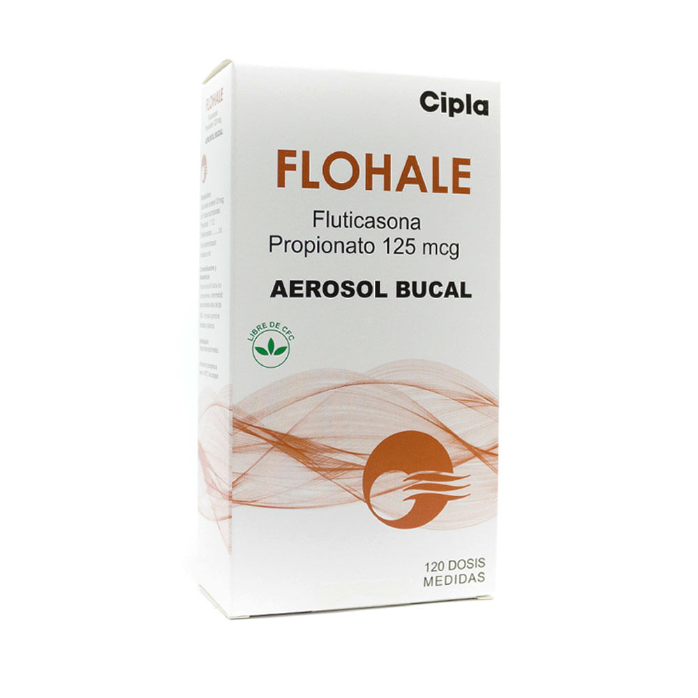 FLOHALE (FLUTICASONA) 125 MCG INHALADOR 120 DOSIS - Farmacia Pasteur ...