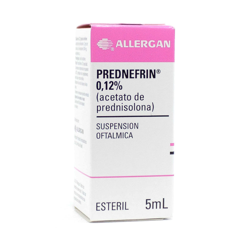 PREDNEFRIN GOTAS OFTALMICAS 0.12% 5 ML - Farmacia Pasteur - Pasteur