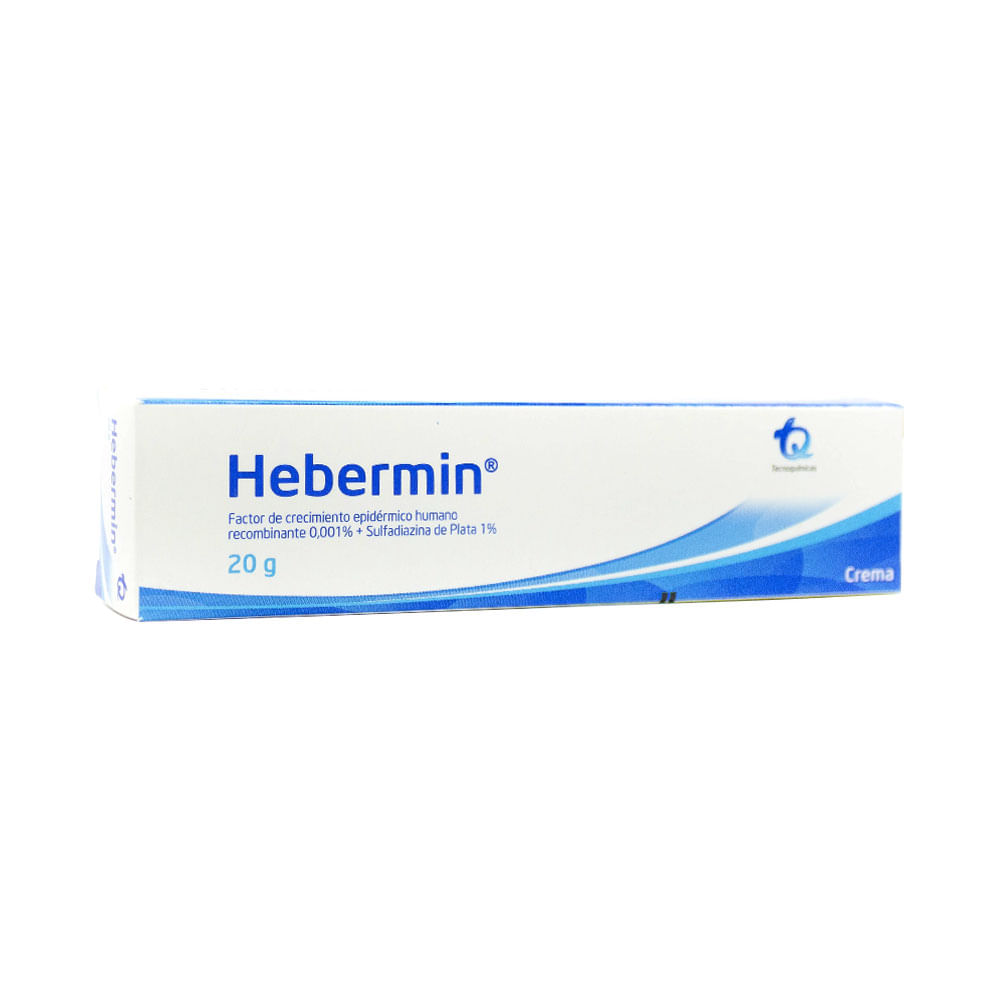 HEBERMIN CREMA 0.001% 20 G - Farmacia Pasteur - Pasteur