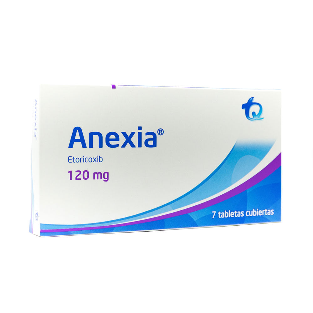 ANEXIA TABLETAS 120 MG - Farmacia Pasteur - Pasteur