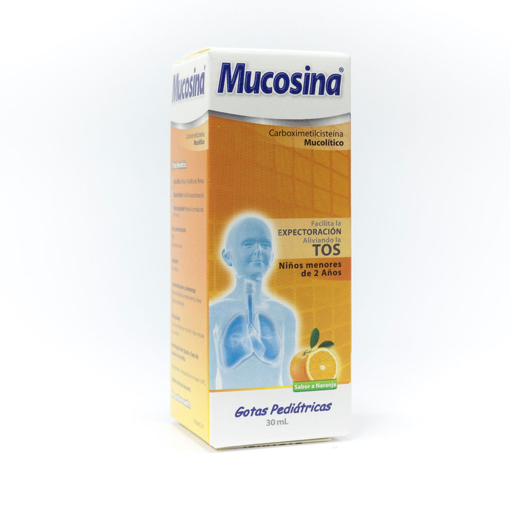 MUCOSINA GOTAS CAJA 30 ML - Farmacia Pasteur - Pasteur