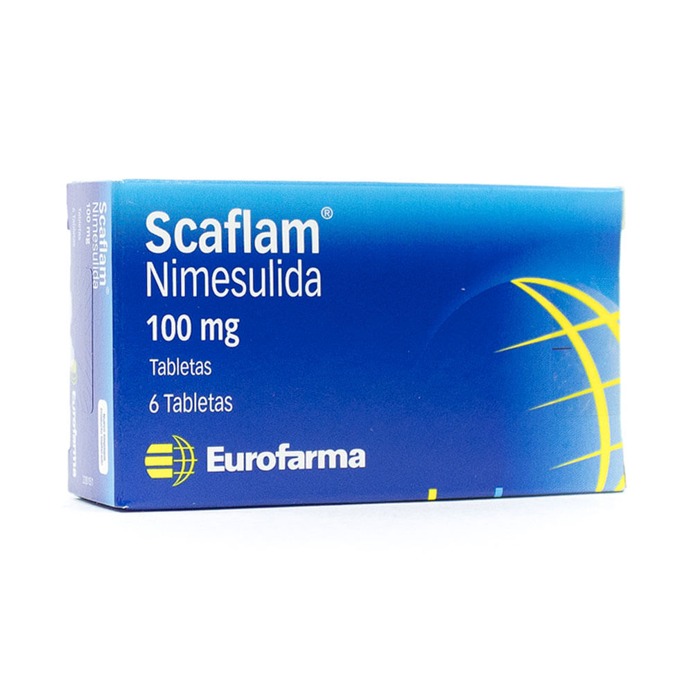 SCAFLAM TABLETAS 100 MG - Farmacia Pasteur - Pasteur