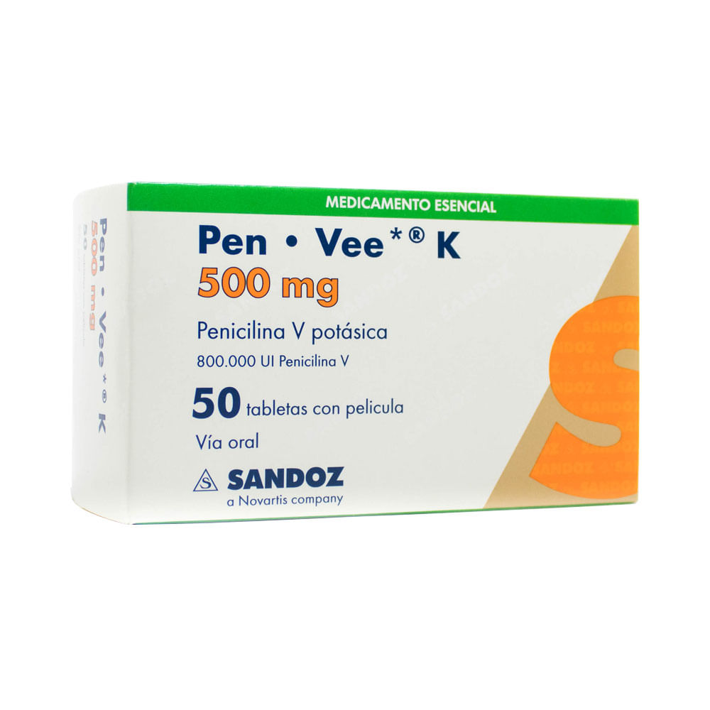 PEN-VEE-K TABLETAS 500 MG - Farmacia Pasteur - Pasteur