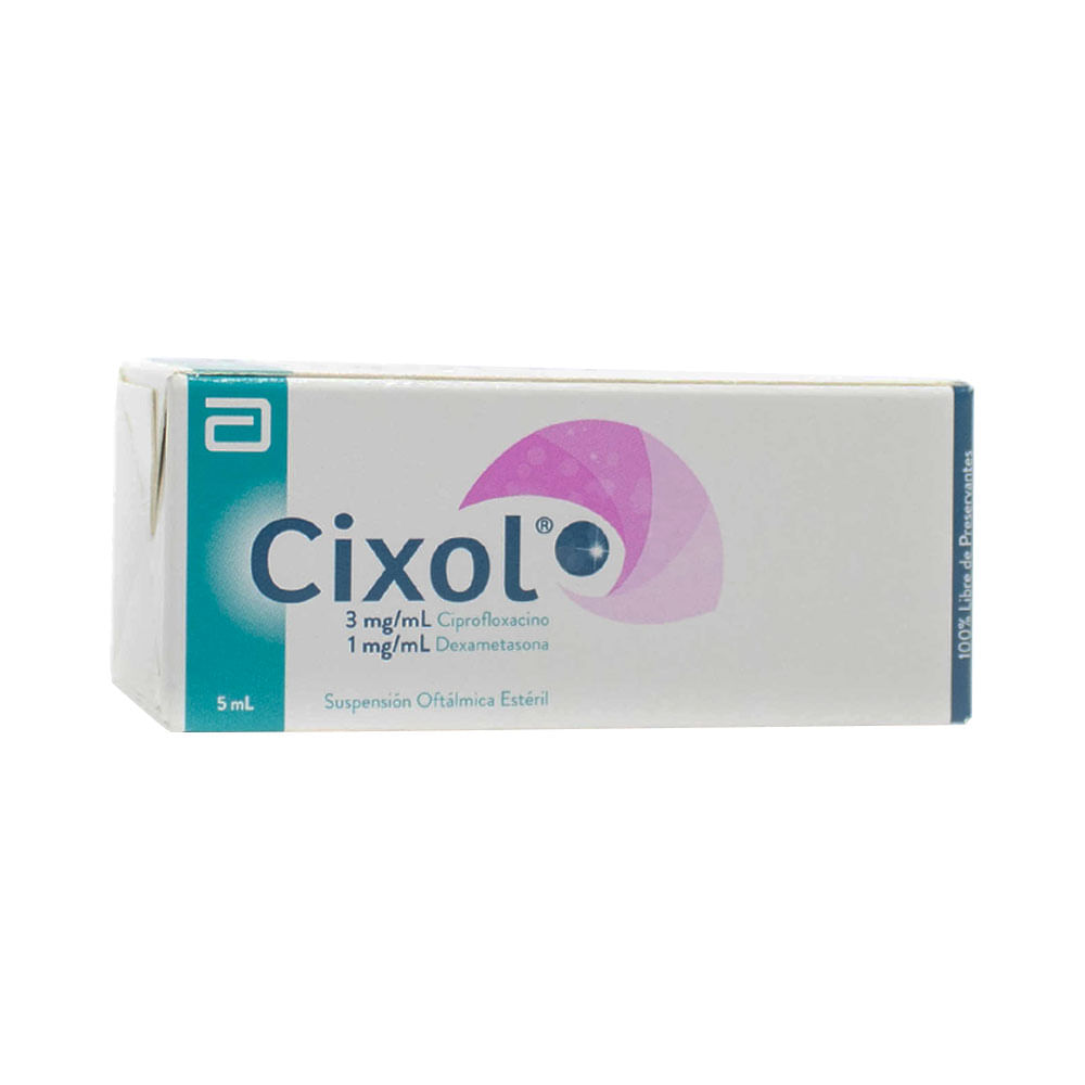CIXOL GOTAS 3MG/1MG FRASCO 5 ML - Farmacia Pasteur - Pasteur