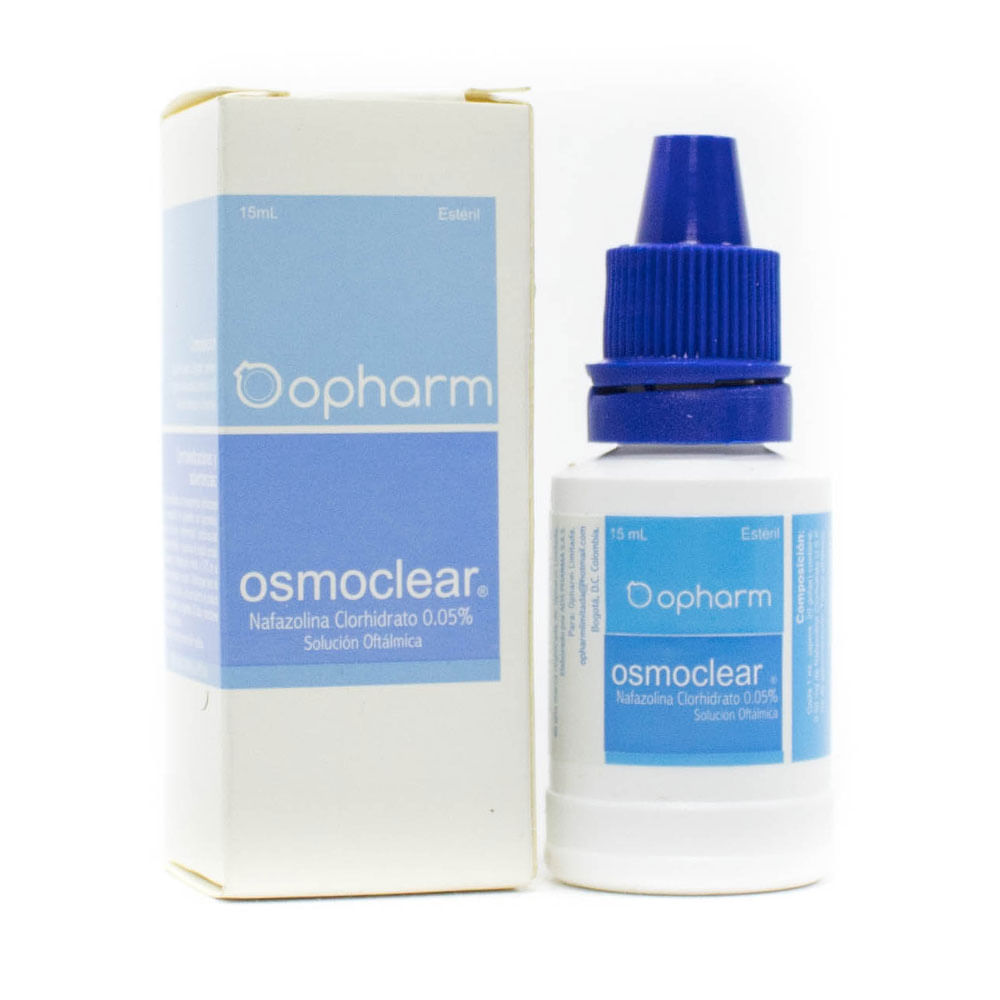 OSMOCLEAR GOTAS OFTALMICAS CAJA 5 ML - Farmacia Pasteur - Pasteur