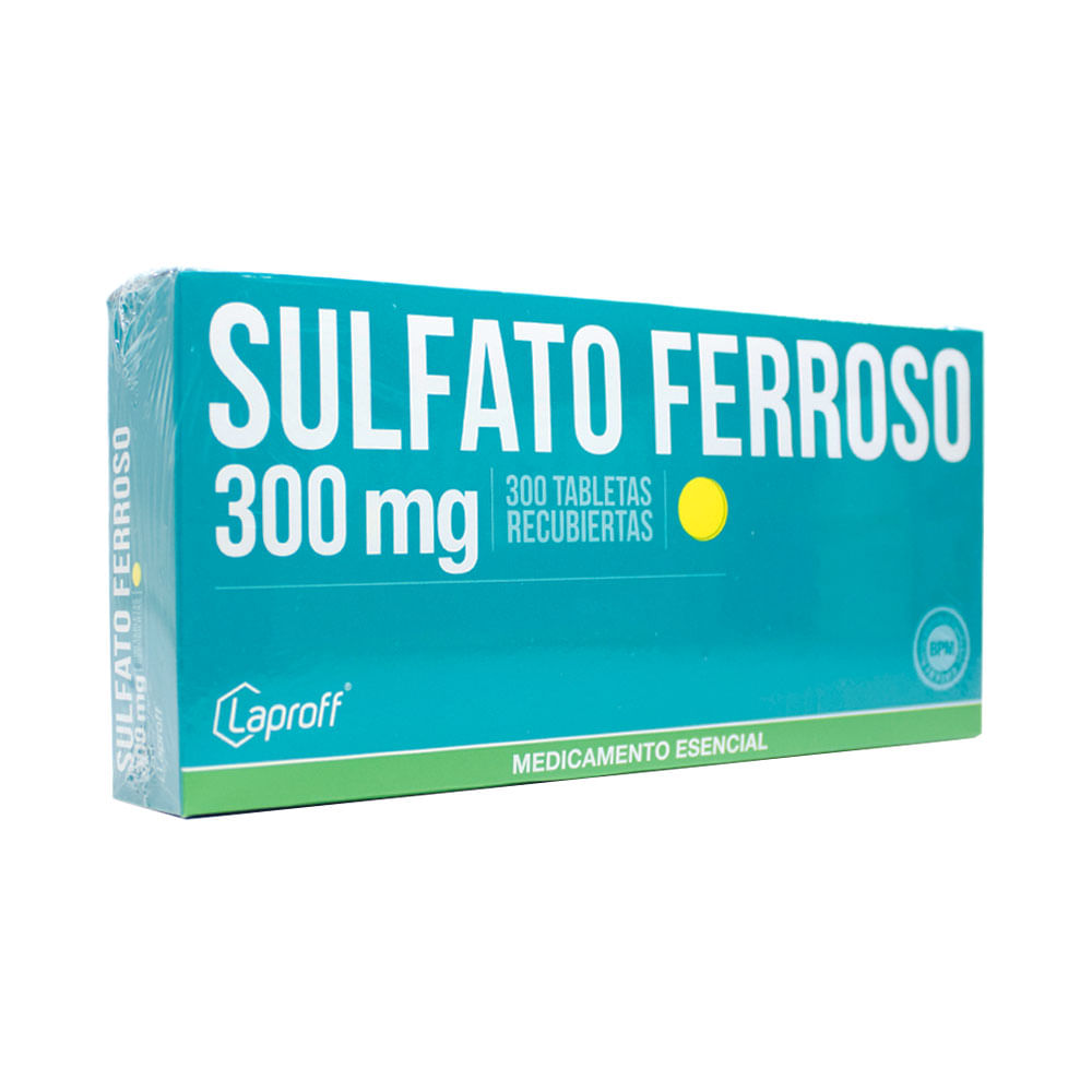 Sulfato Ferroso 300 Mg Bula - RETOEDU