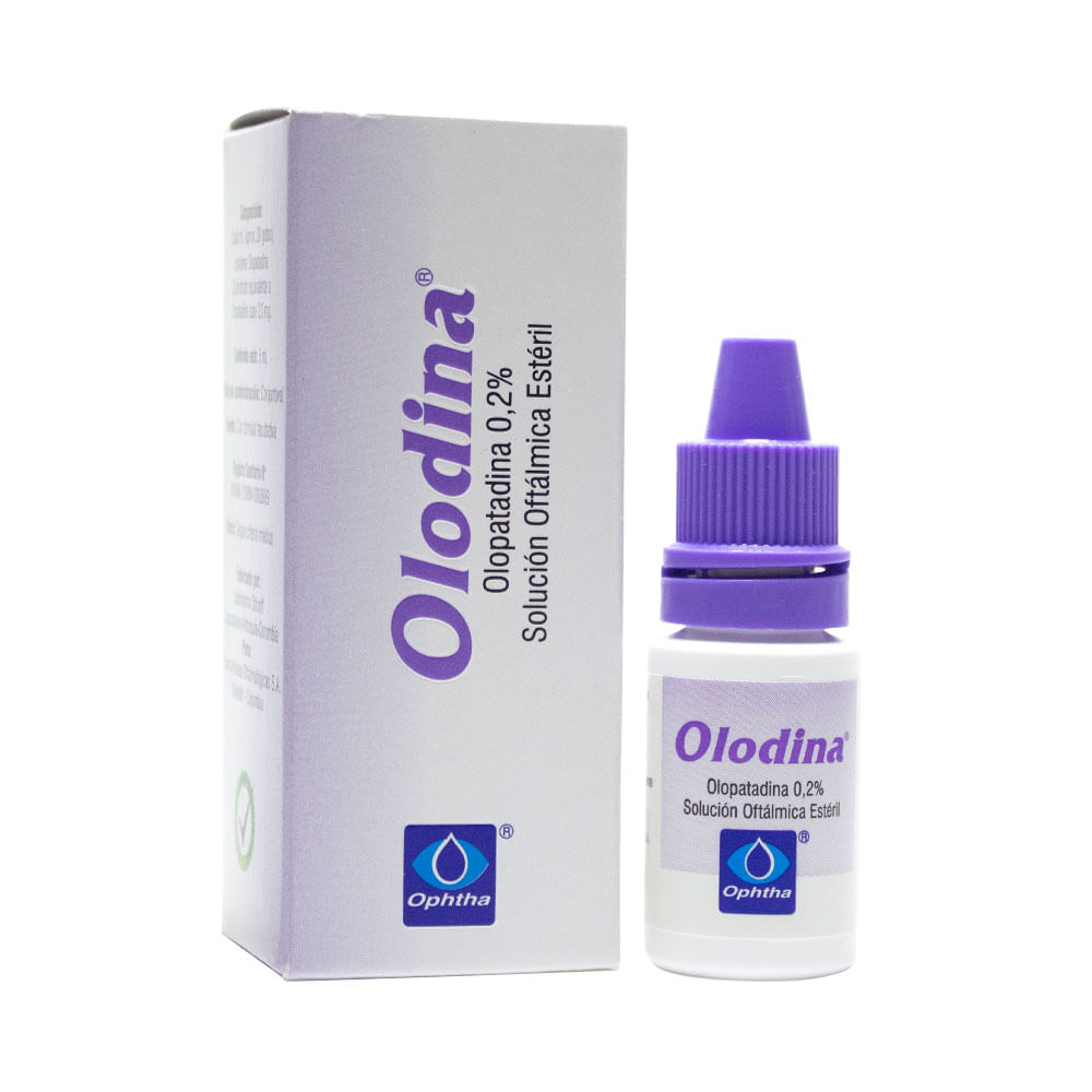 OLODINA GOTAS OFTALMICAS 0.2 % FRASCO 5 ML - Farmacia Pasteur - Pasteur