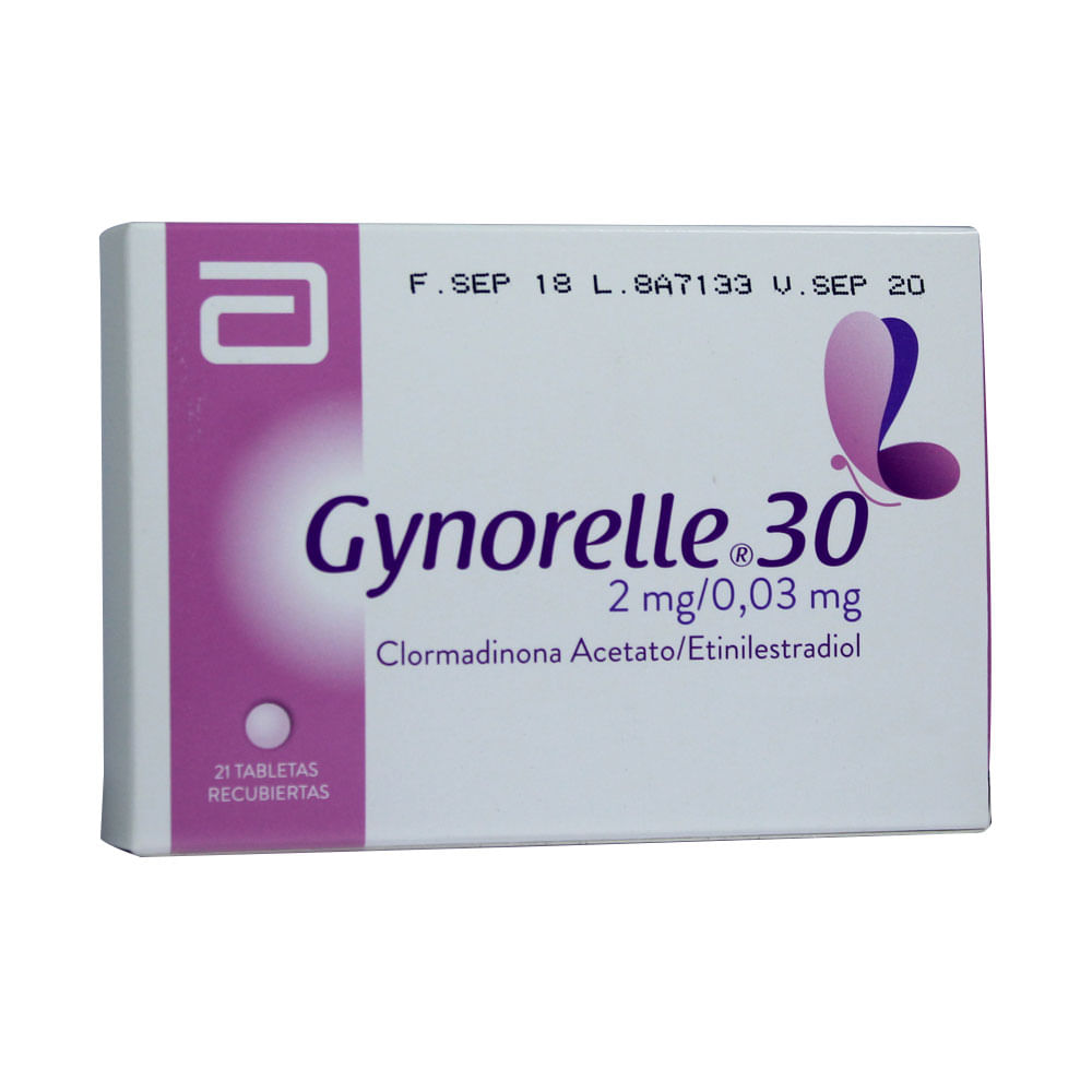 GYNORELLE 30 TABLETAS RECUBIERTAS - Farmacia Pasteur - Pasteur