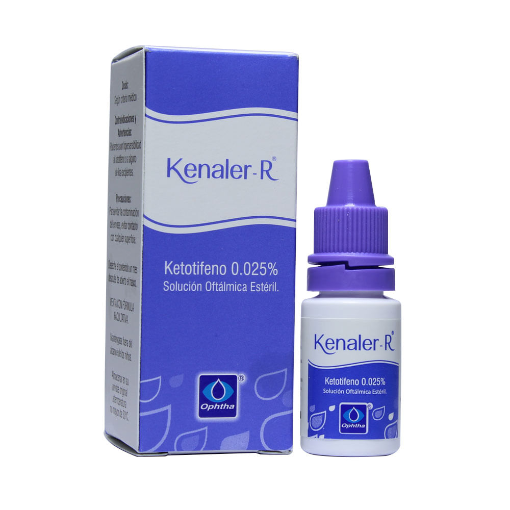 KENALER R GOTAS OFTALMICAS 0.025% FRASCO 5 ML - Farmacia Pasteur - Pasteur