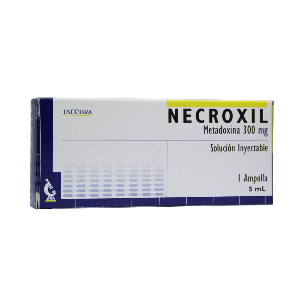 NECROXIL AMPOLLA 300 MG CAJA 5 ML - Farmacia Pasteur - Pasteur