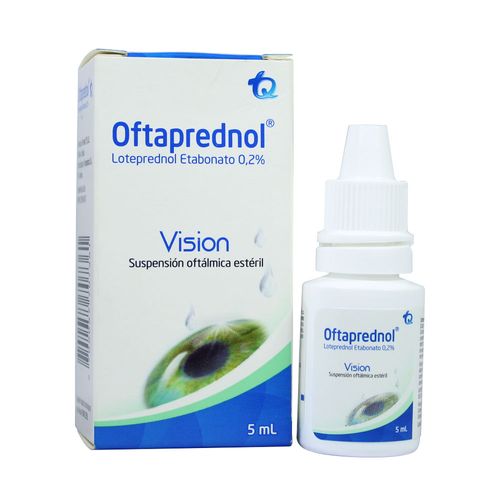 OFTAPREDNOL GOTAS OFTÁLMICAS 0.2 % 5 ML - Farmacia Pasteur - Pasteur