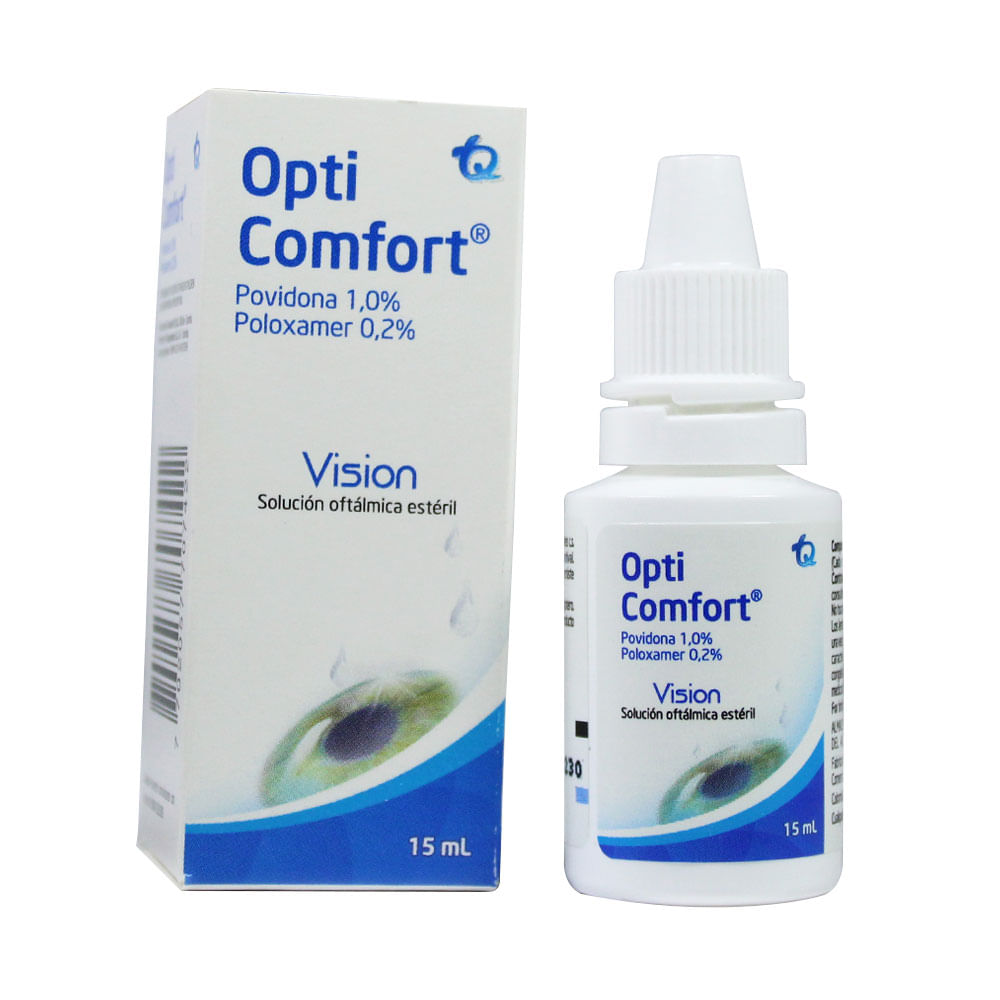 OPTI COMFORT GOTAS OFTALMICAS FRASCO 15 ML - Farmacia Pasteur - Pasteur