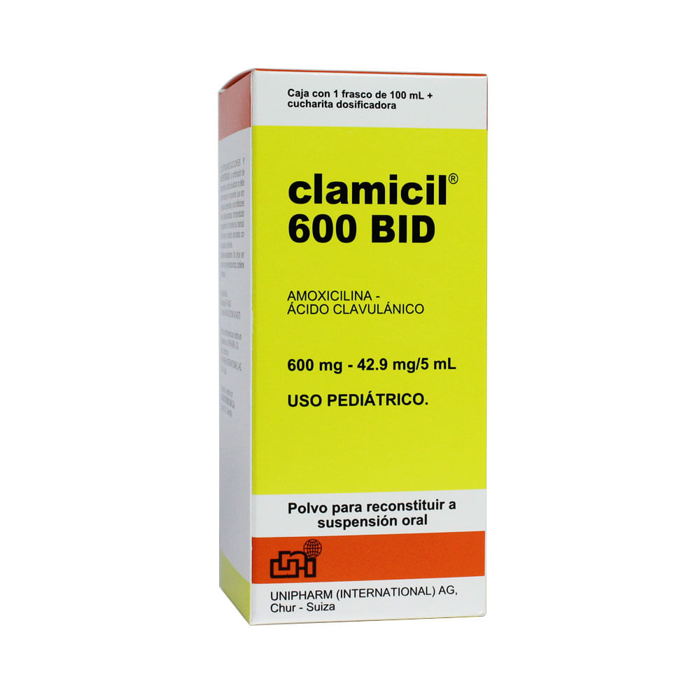 CLAMICIL BID POLVO PARA RECONSTITUIR 600 MG 100 ML - Farmacia Pasteur ...