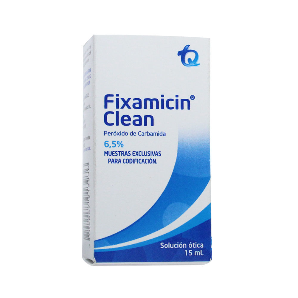 FIXAMICIN CLEAN SOLUCION OTICA FRASCO 15 ML - Farmacia Pasteur - Pasteur