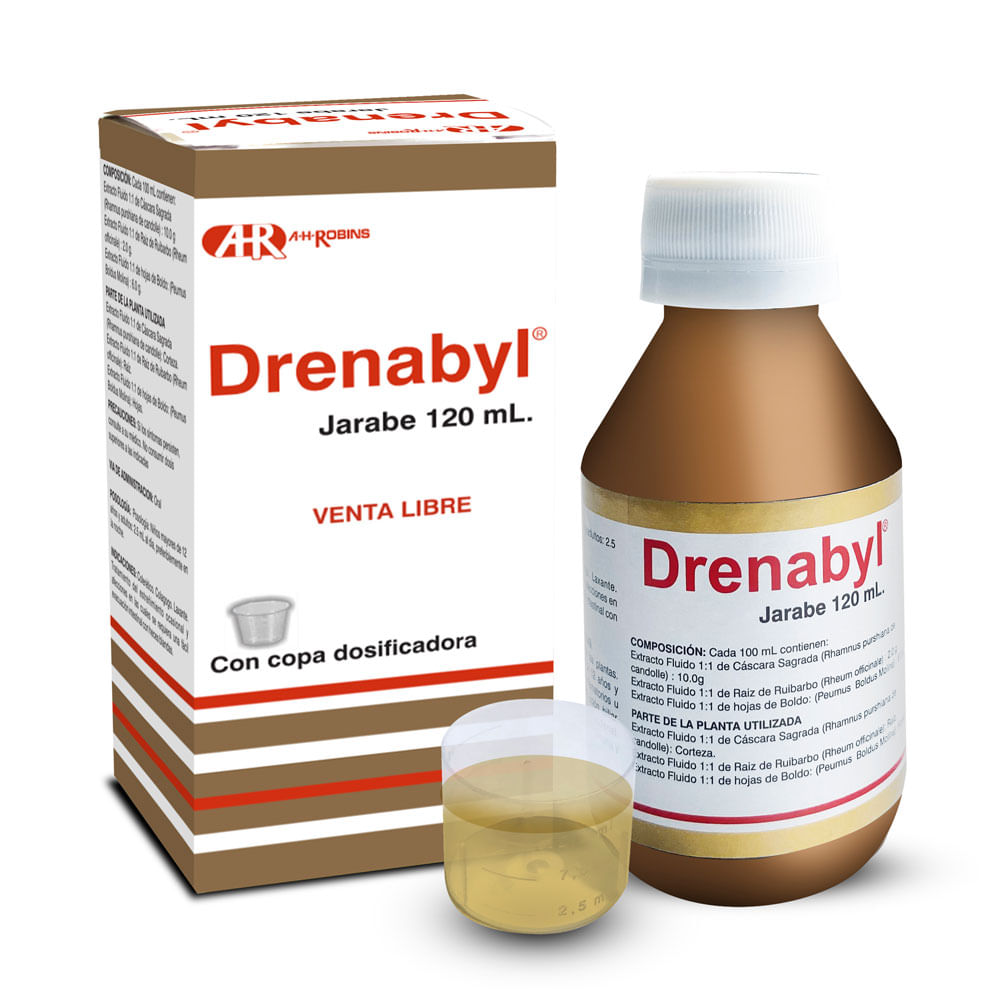 DRENABYL JARABE CAJA 120 ML - Farmacia Pasteur - Pasteur