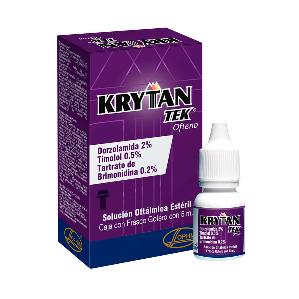 KRYTANTEK OFTENO GOTAS OFTALMICAS 5 ML - Farmacia Pasteur - Pasteur